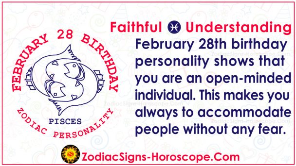February 28 Zodiac (Pisces) Horoscope Birthday Personality and Lucky Things