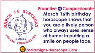 March 16 Zodiac (Pisces) Horoscope Birthday Personality and Lucky ...