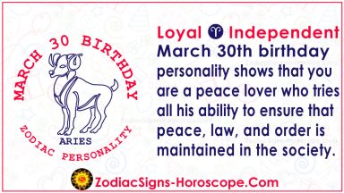 30 de marzo Zodiaco (Aries) Horóscopo Cumpleaños Personalidad y cosas ...