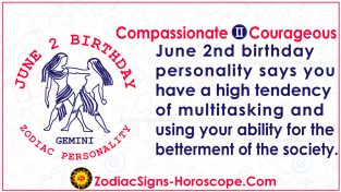 June 2 Zodiac (Gemini) Horoscope Birthday Personality and Lucky Things