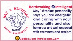 May 1 Zodiac (Taurus) Horoscope Birthday Personality and Lucky Things