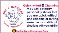 May 6 Zodiac (Taurus) Horoscope Birthday Personality and Lucky Things