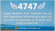 Angel Number 4747 carries a message of positivity and finality in your life