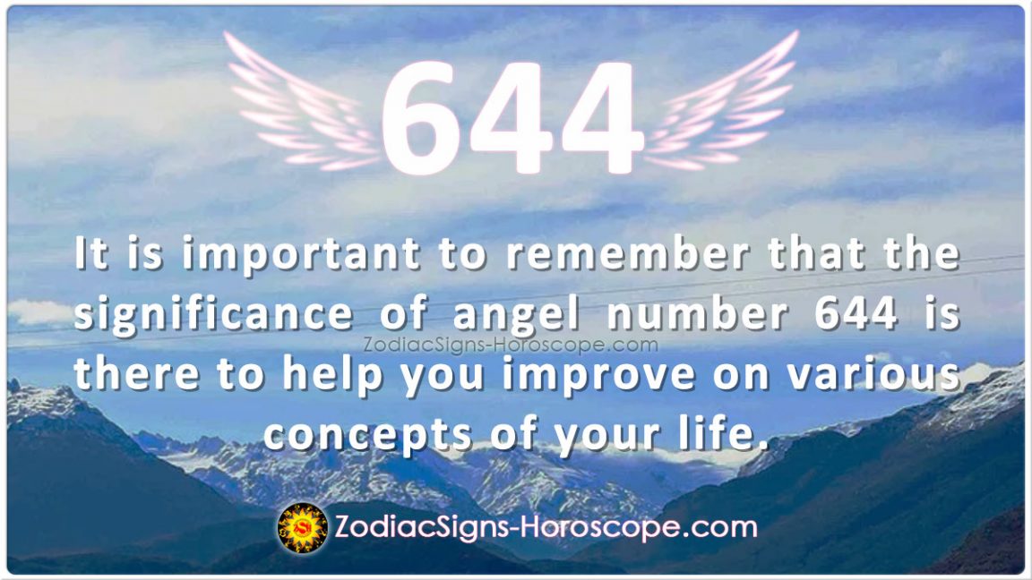Angel Number 644 is making positive changes in your life | 644 Meaning