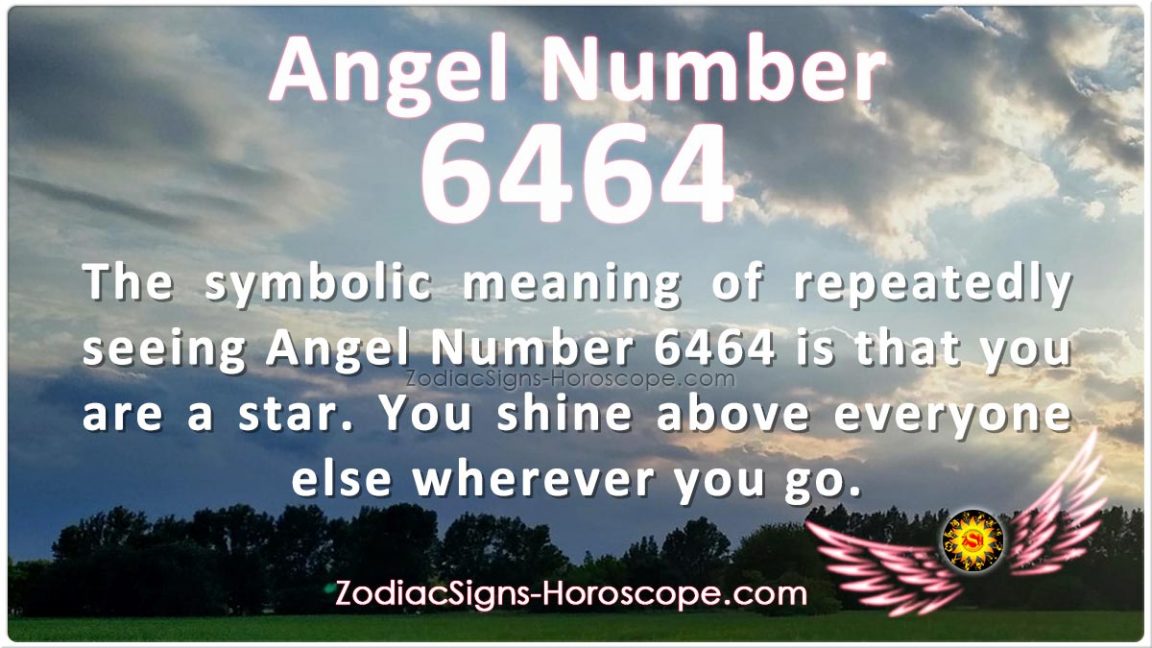 Angel Number 6464 helps you to shine above everyone wherever you go