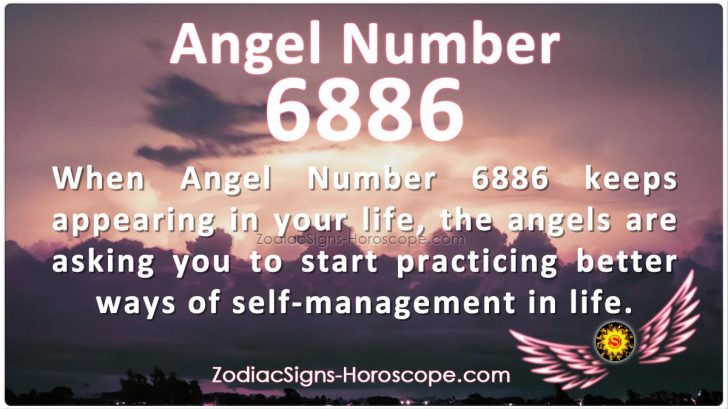 Angel Number 6886 says start practicing better ways of self-management