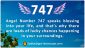Angel Number 747 Meaning: Fortunate Events Happening | 747 Twin Flame