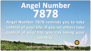 Angel Number 7878 reminds to take control of your life on your own