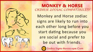 Monkey and Horse Compatibility: Zodiac Traits and Love Compatibility