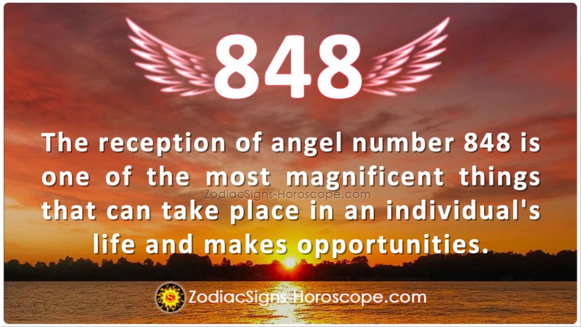 Angel Number 848 is giving you the influence of the angels in your life