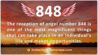 Angel Number 848 is giving you the influence of the angels in your life