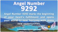 Angel Number 9292 opens your world to new horizons with opportunities
