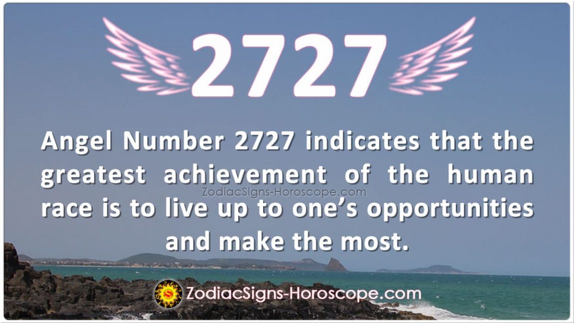 Angel Number 2727 Says Believing in Your Dreams | 2727 Meaning