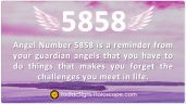 Angel Number 5858 guides you in Facing Challenges | 5858 Meaning