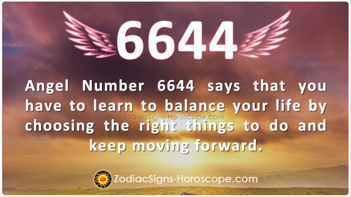 Angel Number 6644 Says You To Balance Your Life | 6644 Meaning