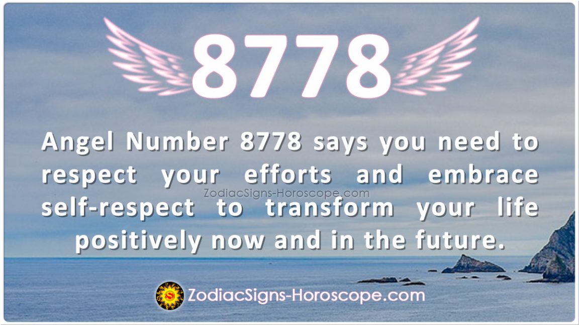 Angel Number 8778 Says You Should Respect Yourself | 8778 Meaning