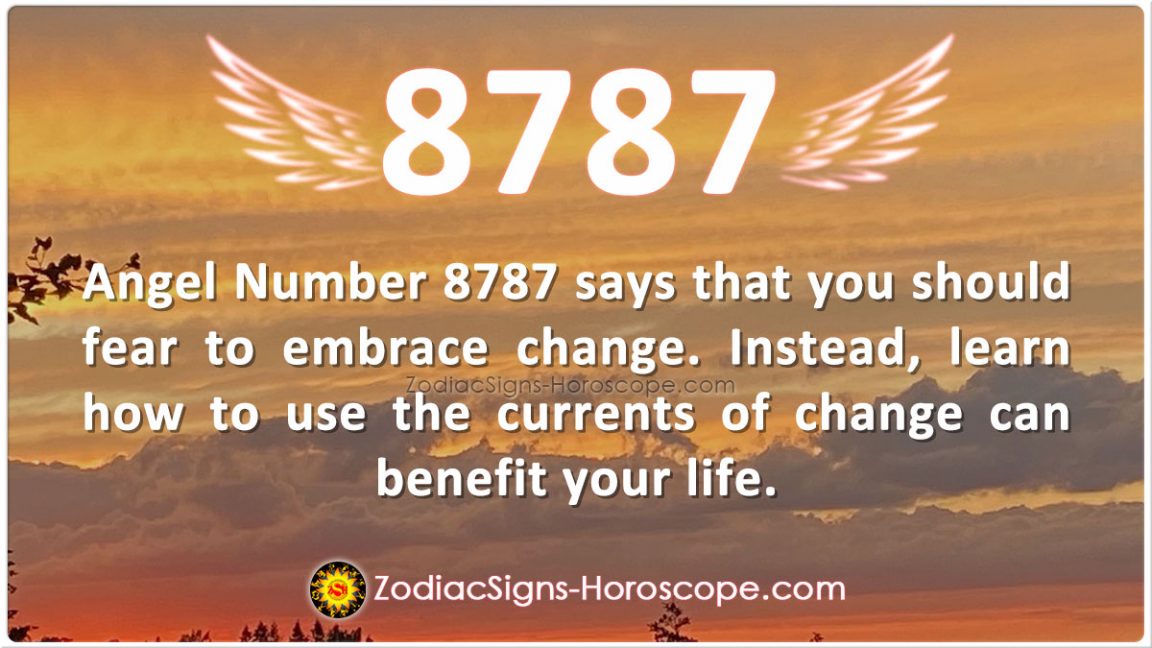 Angel Number 8787 Helps You to Gaining from Crisis | 8787 Meaning