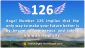 Angel Number 126 Represents Your Energy and Strength | 126 Meaning