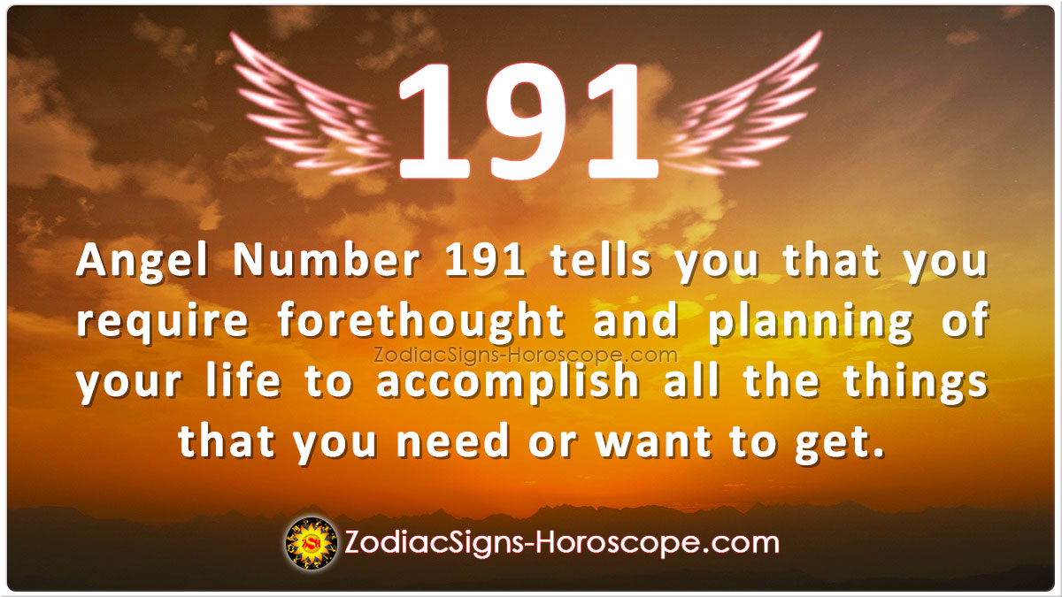 Angel Number 191 Represents Anchored Focus | 191 Meaning