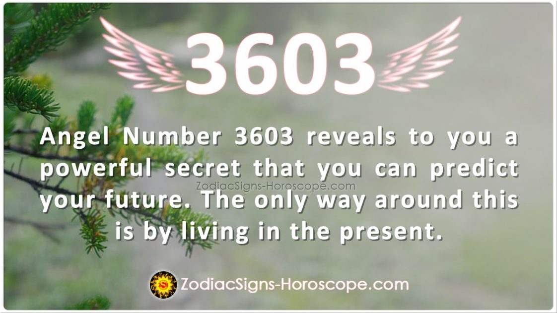 Angel Number 3603: Focusing on the Present | 3603 Meaning