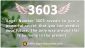 Angel Number 3603: Focusing on the Present | 3603 Meaning