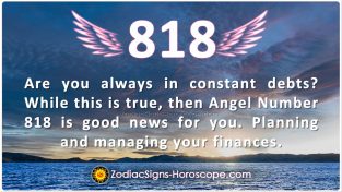 Angel Number 818 Says You Should Practice Financial Responsibility