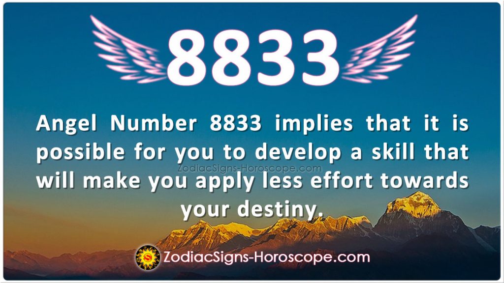 천사 번호 8833은 재능과 기술을 나타냅니다 | 8833 의미