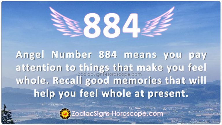 Число Ангела 884 Значення: Жити вперед | 884 Номер ангела