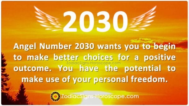 Angel Number 2030 Meaning: Personal Freedom | 2030 Angel Number