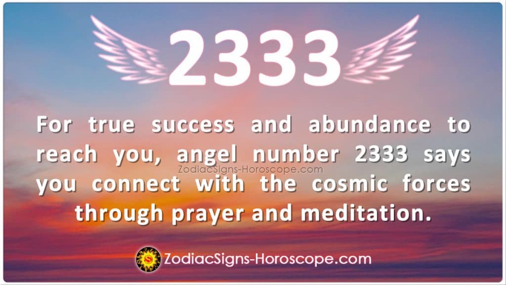 Angel Number 2333 Meaning: Fulfilled Desires | 2333 Angel Number