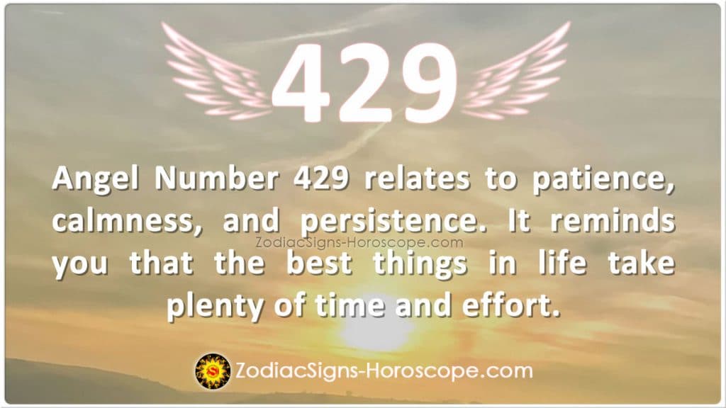 Angel Number 429 Meaning: Be Patient | 429 Angel Number | ZSH