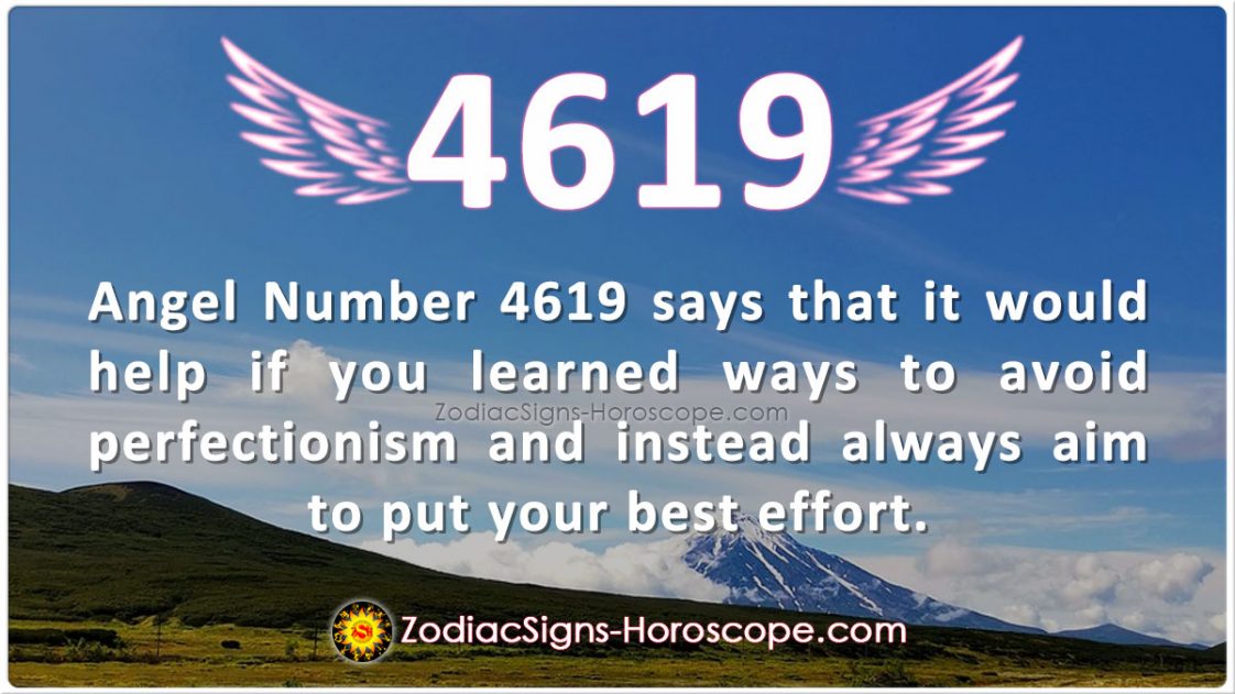 Angel Number 4619 Meaning: Shy off from Perfectionism | 4619 Angel