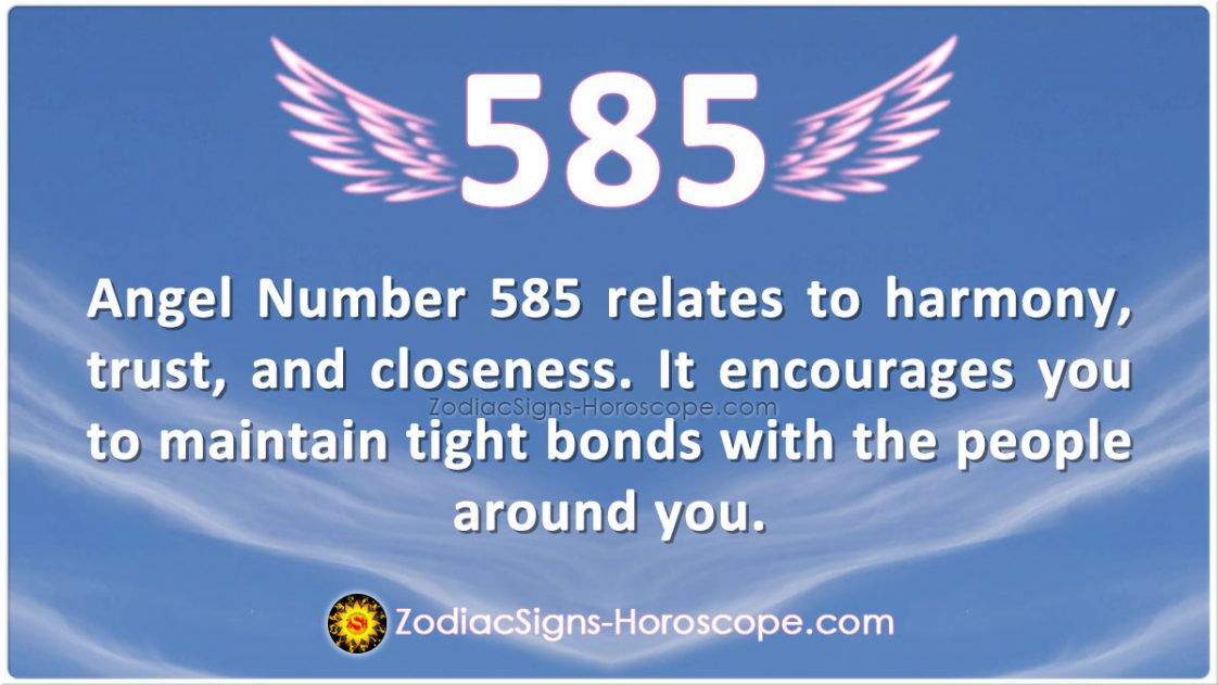 Angel Number 585 Meaning: Tight Bond | 585 Angel Number | ZSH