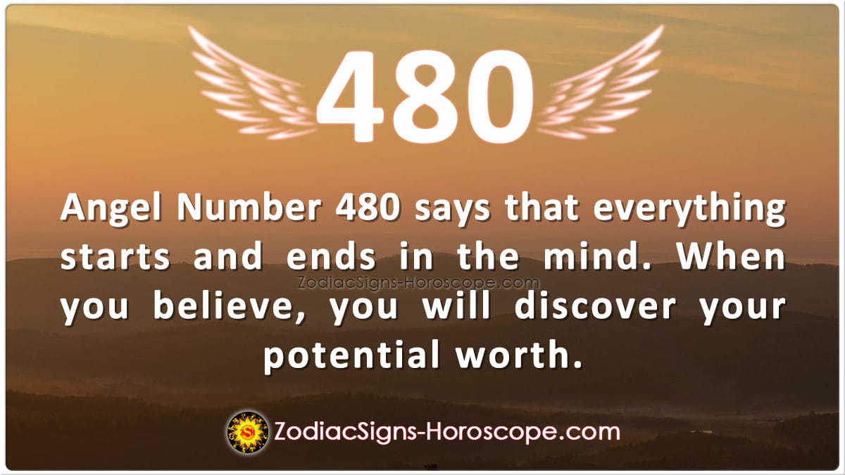 Angel Number 480 Meaning: Believe In Yourself | 480 Angel Number | ZSH