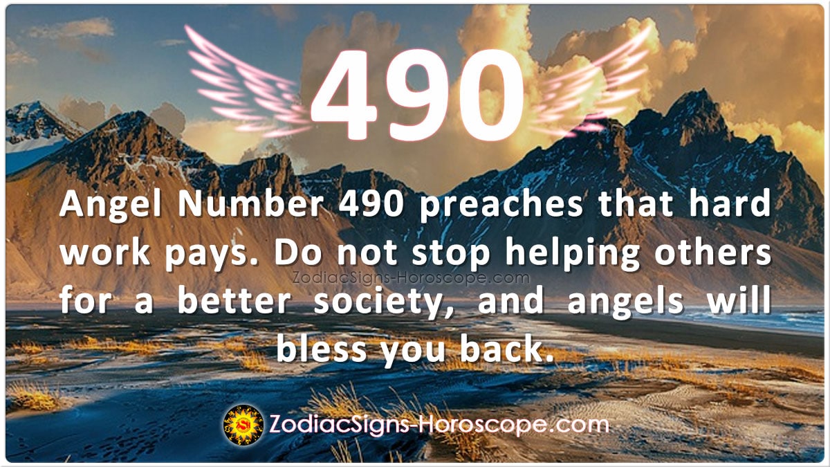 Angel Number 490 Meaning: Great Potential | 490 Angel Number | ZSH