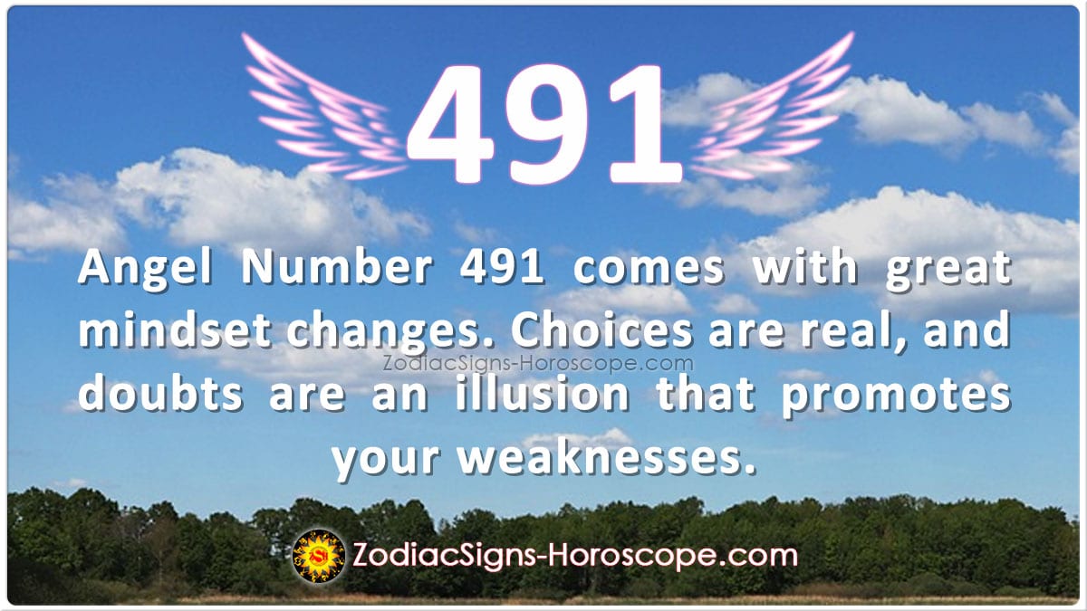 Angel Number 491 Meaning: Great Mindset | 491 Angel Number | ZSH