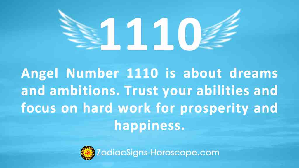 Số thiên thần 1110 Ý nghĩa: Ước mơ và hoài bão | 1110 Thiên thần số