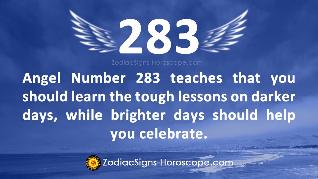 Angel Number 283 Meaning: Appreciate Failures - ZodiacSigns-Horoscope.com