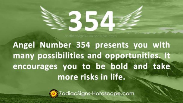 Angel Number 354 Meaning: Big Risks - ZodiacSigns-Horoscope.com