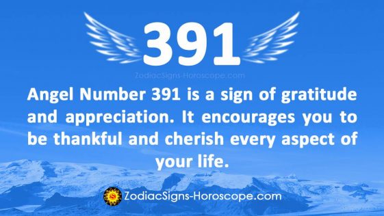 Angel Number 391 Meaning: Cherish Life | 391 Angel Number | ZSH