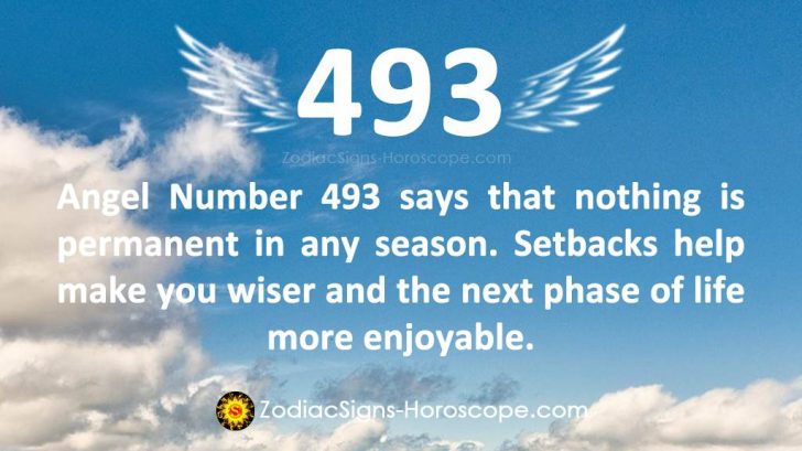นางฟ้าหมายเลข 493 ความหมาย : เด้งกลับ - ZodiacSigns-Horoscope.com
