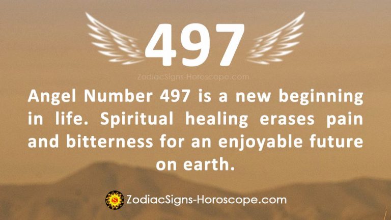 เทวดาหมายเลข 497 ความหมาย การรักษาทางจิตวิญญาณ - ZodiacSigns-Horoscope.com