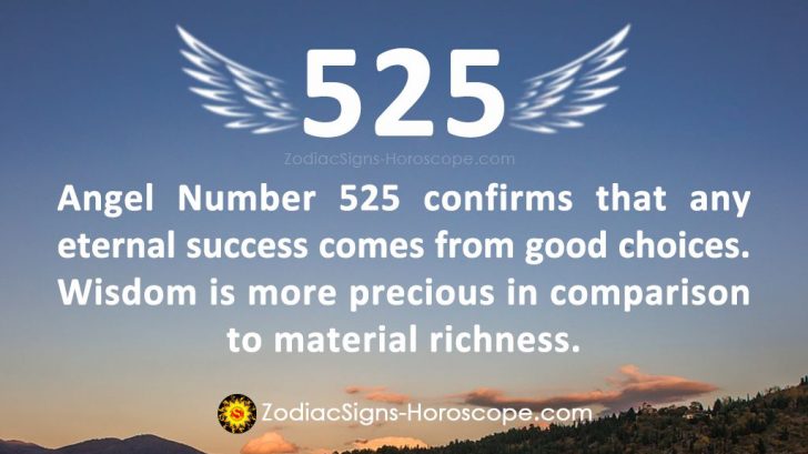 Angel Number 525 Meaning: Eternal Success - ZodiacSigns-Horoscope.com