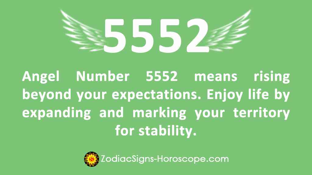 Angel Number 5552 Meaning: Rising Beyond | 5552 Angel Number | ZSH