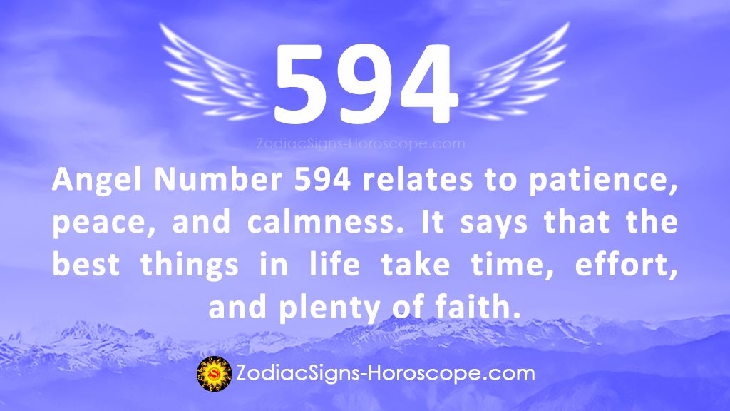 Angel Number 594 Meaning: Wait It Out - ZodiacSigns-Horoscope.com