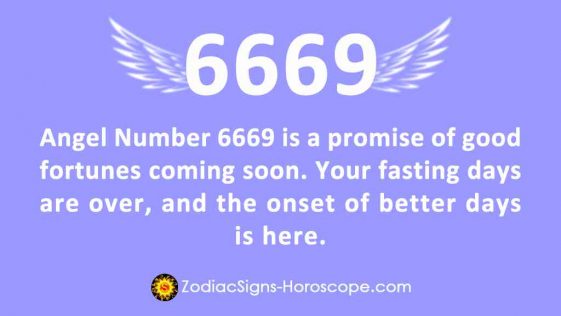 Angel Number 6669 Meaning: Good Fortunes | 6669 Angel Number | ZSH