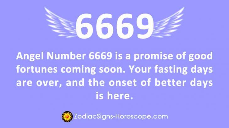 Angel Number 6669 Meaning: Good Fortunes | 6669 Angel Number | ZSH
