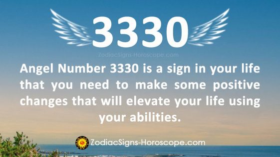 Angel Number 3330 Meaning: Be Better - ZodiacSigns-Horoscope.com