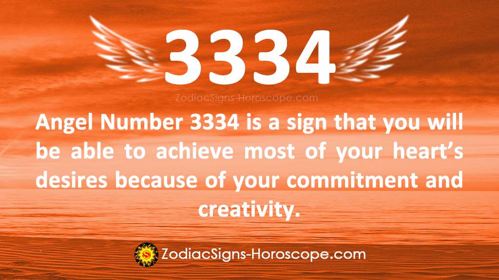 Angel Number 3334 Meaning: Creativity It Is - ZodiacSigns-Horoscope.com