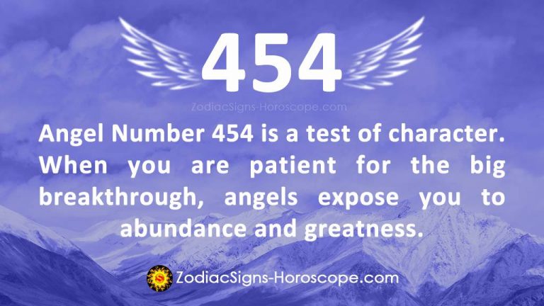 Angel Number 454 Meaning: The Big Break - ZodiacSigns-Horoscope.com